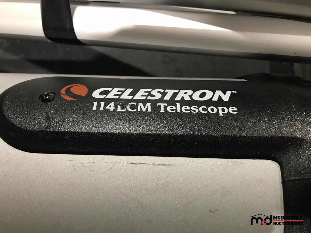 Celestron 114LCM Computerized Electric Telescope